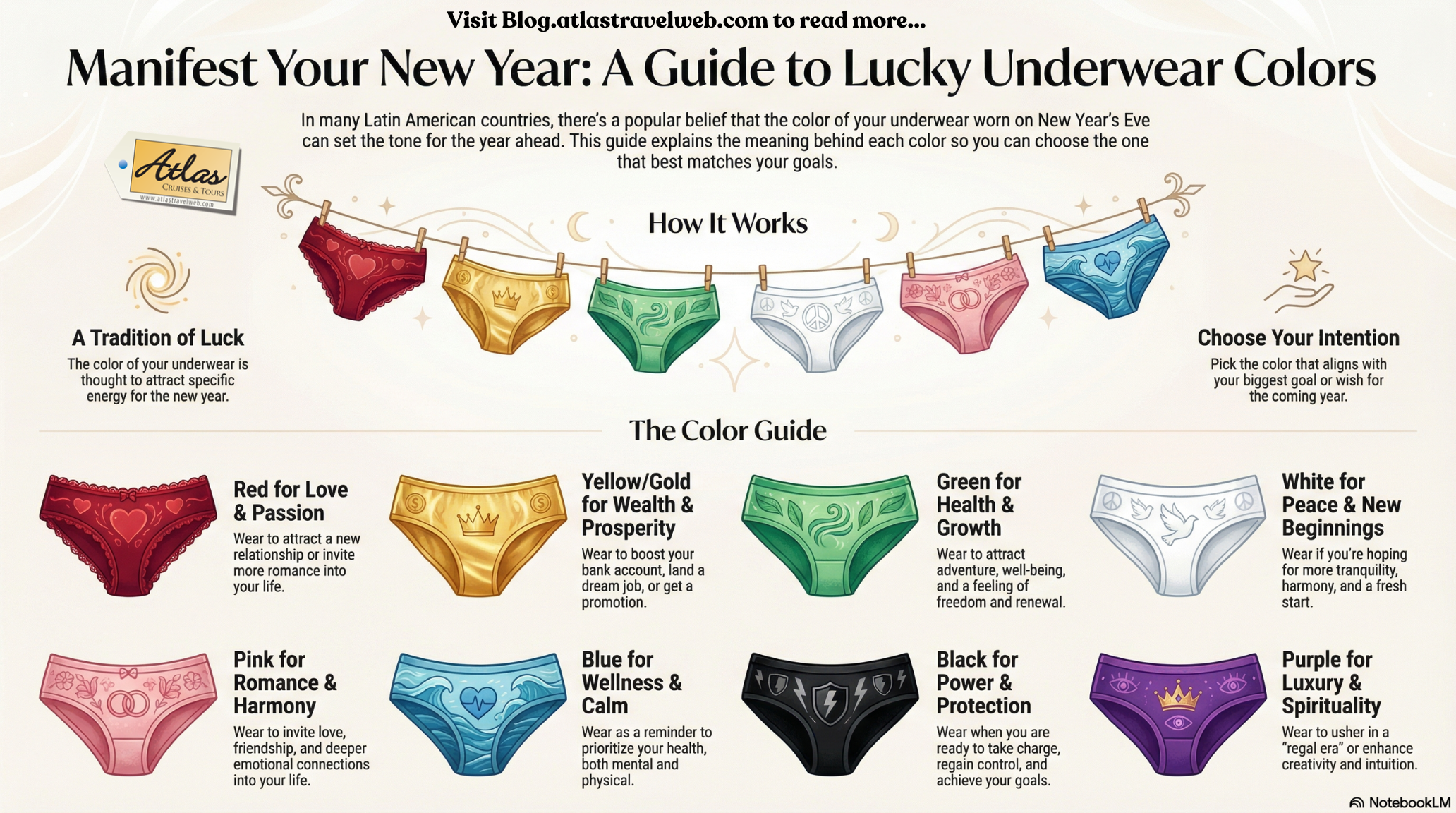 The Lucky Underwear Color Guide: What to Wear on New Year’s Eve for ...